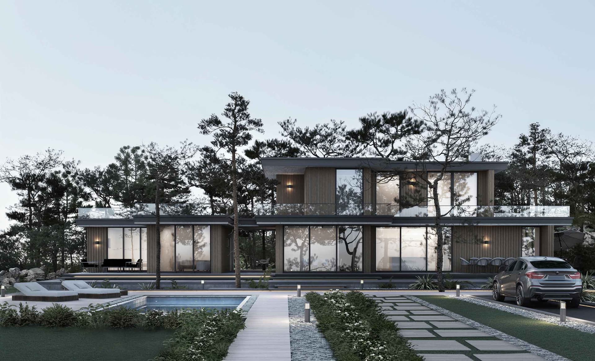 Få drömhuset med ett 3D-ritat hus